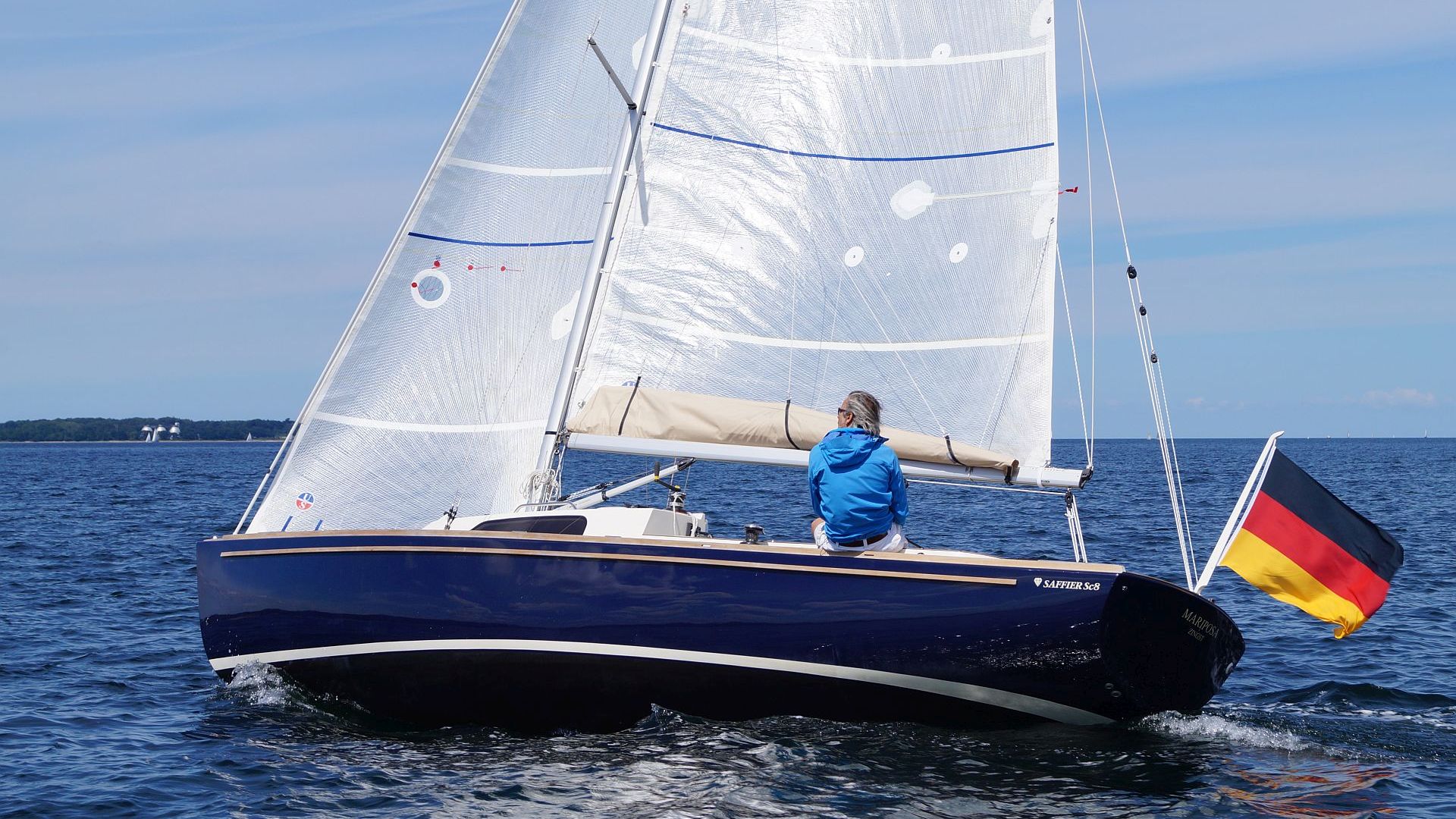 Saffier SC 8m Cabin | Handlicher, eleganter Daysailer mit Kabine
